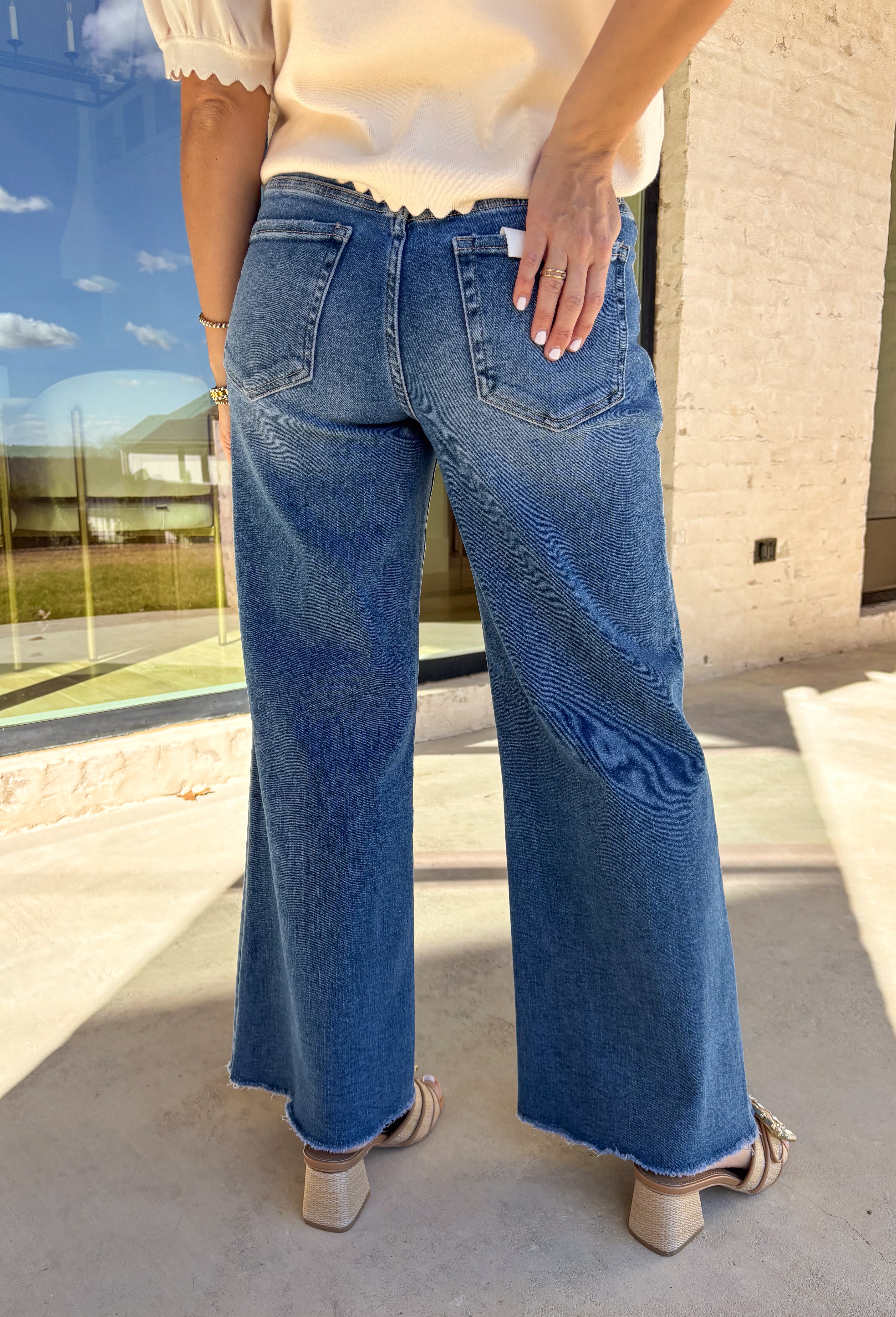 Addison Wide Leg Jean by Lovervet | Groovy's